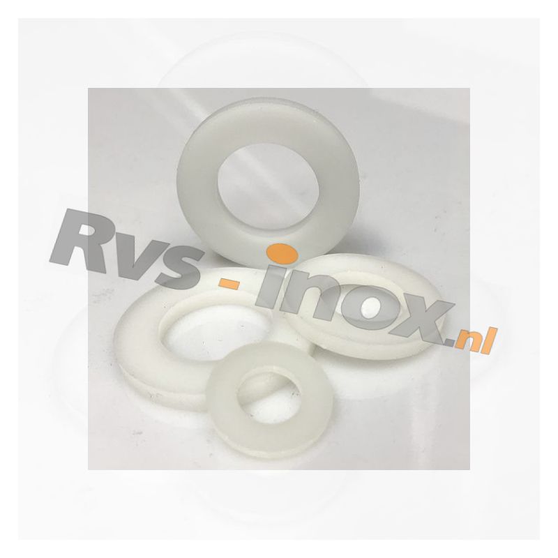 Sluitring m8 - DIN 125 PA 6.6 ( polyamide ) | Rvs-inox.nl